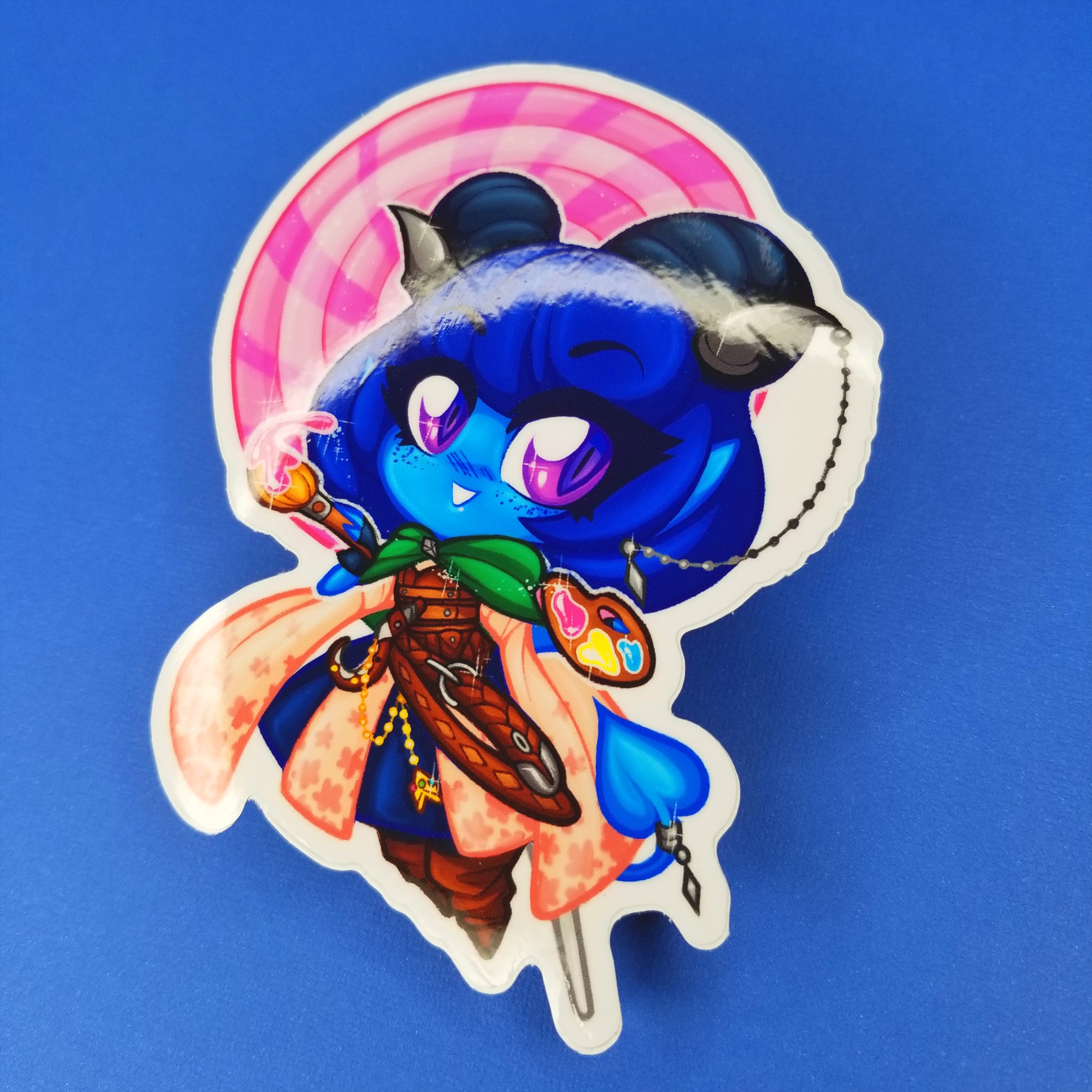 Chibi-Jester (Vinyl Sticker) – pbarbart